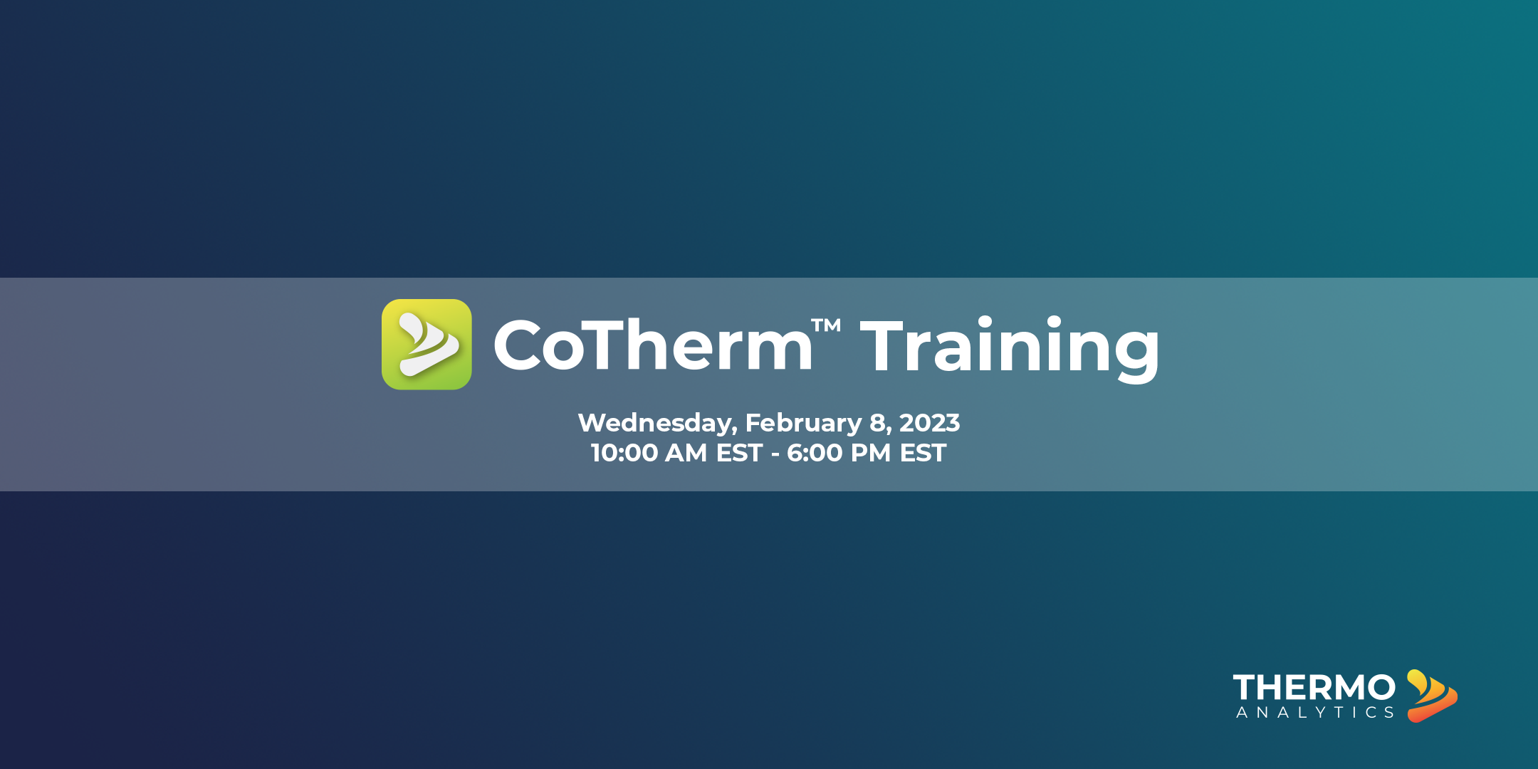 CoTherm Training (February 2023) | ThermoAnalytics